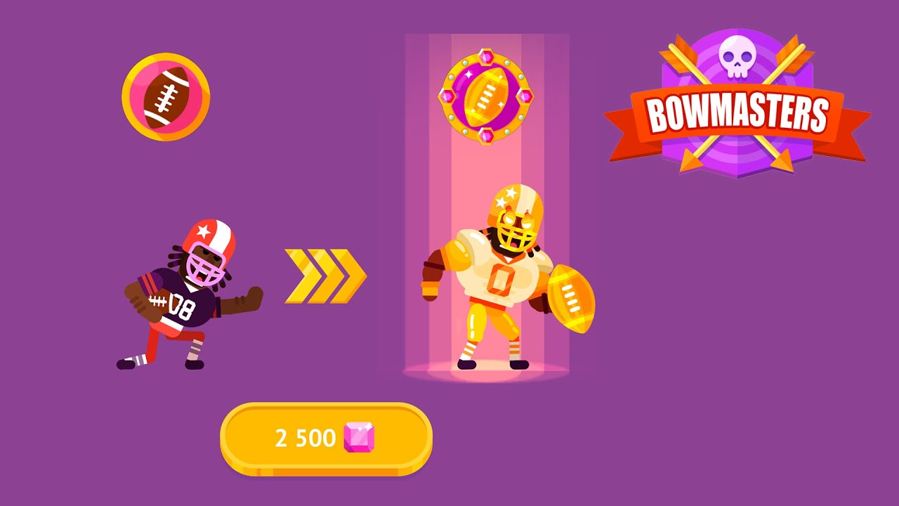 BOWMASTERS IOS UPGRADE MIKE TO MAD MIKE GAMEPLAY - YouTube