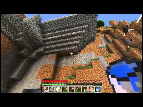 Minecraft: Mountain Temple Staircase part 11 2013-05-18c - YouTube