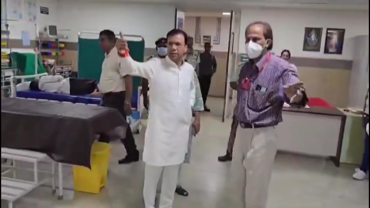 Health Minister conducted surprise inspection at South Goa District ...