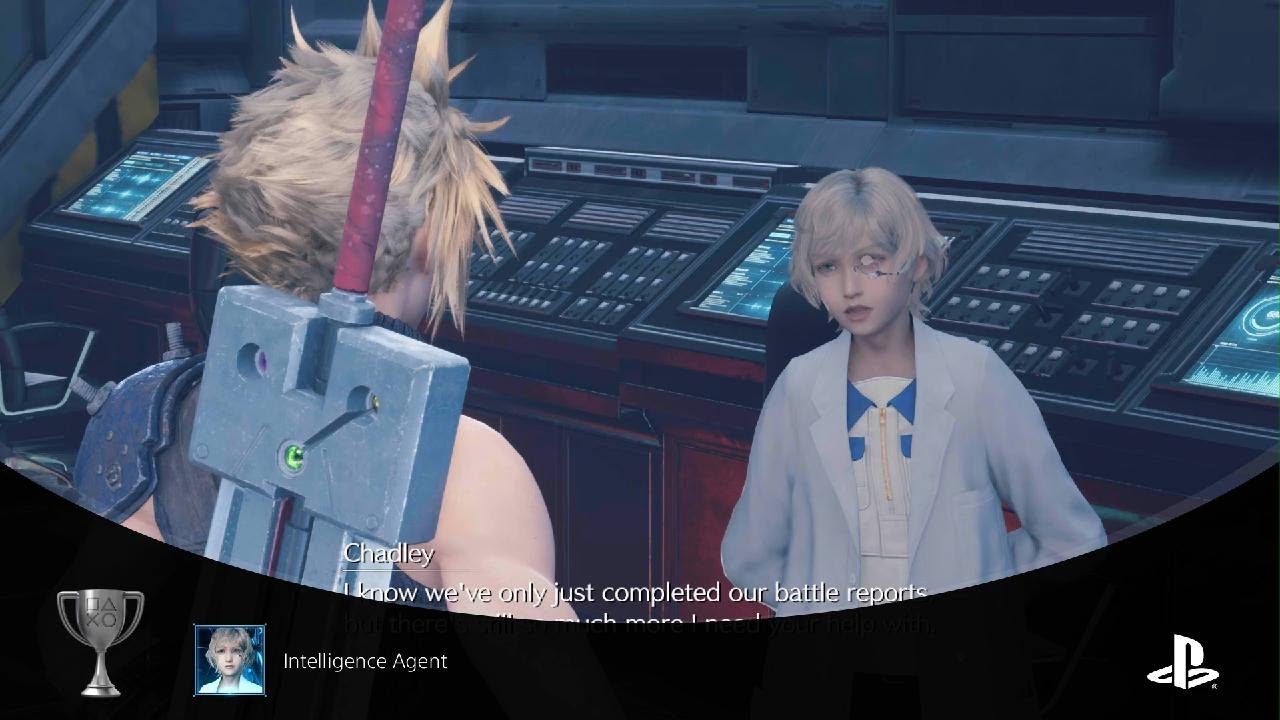 FINAL FANTASY VII REMAKE: Intelligence Agent (SILVER) - YouTube