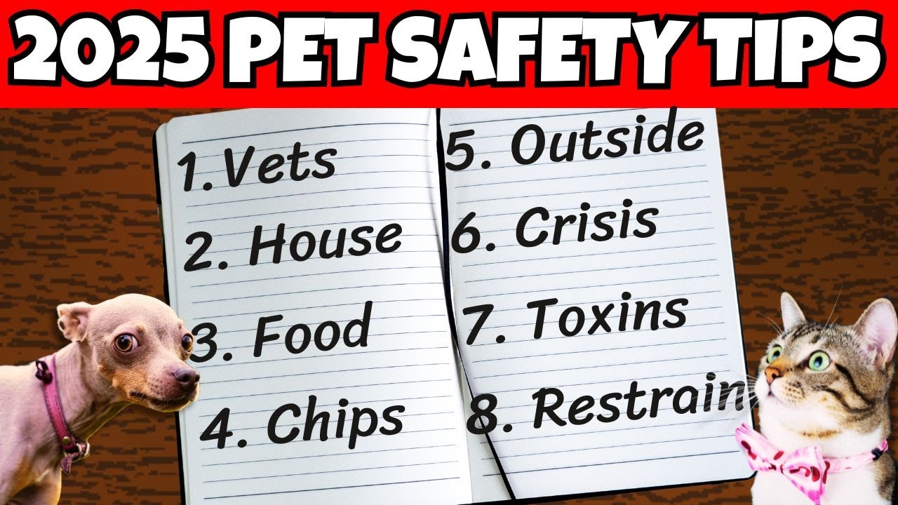 8 Tips to Keep Your PETS SAFE in the New Year - YouTube