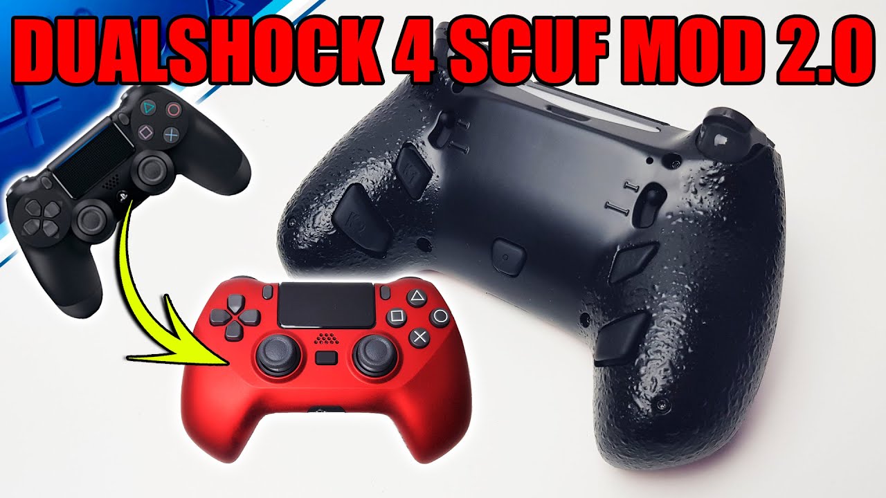 NUEVO SCUF MOD PARA EL DUALSHOCK 4 // INSTALACIÓN DEL EXTREMERATE ...