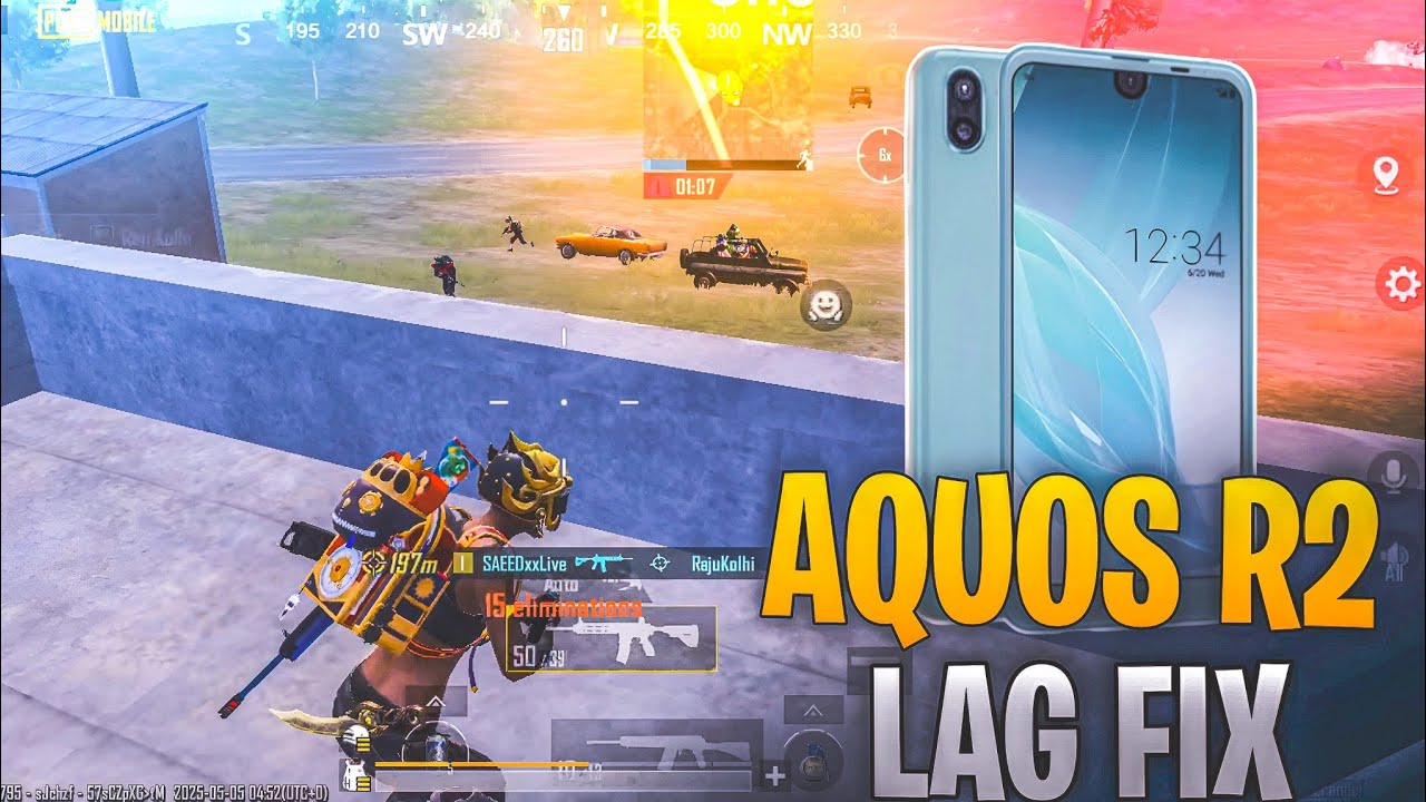 0% LAG AQUOS R2 PUBG MOBILE🥶AQUOS R2 LAG FIX🔥AQUOS R2 PUBG TEST - YouTube