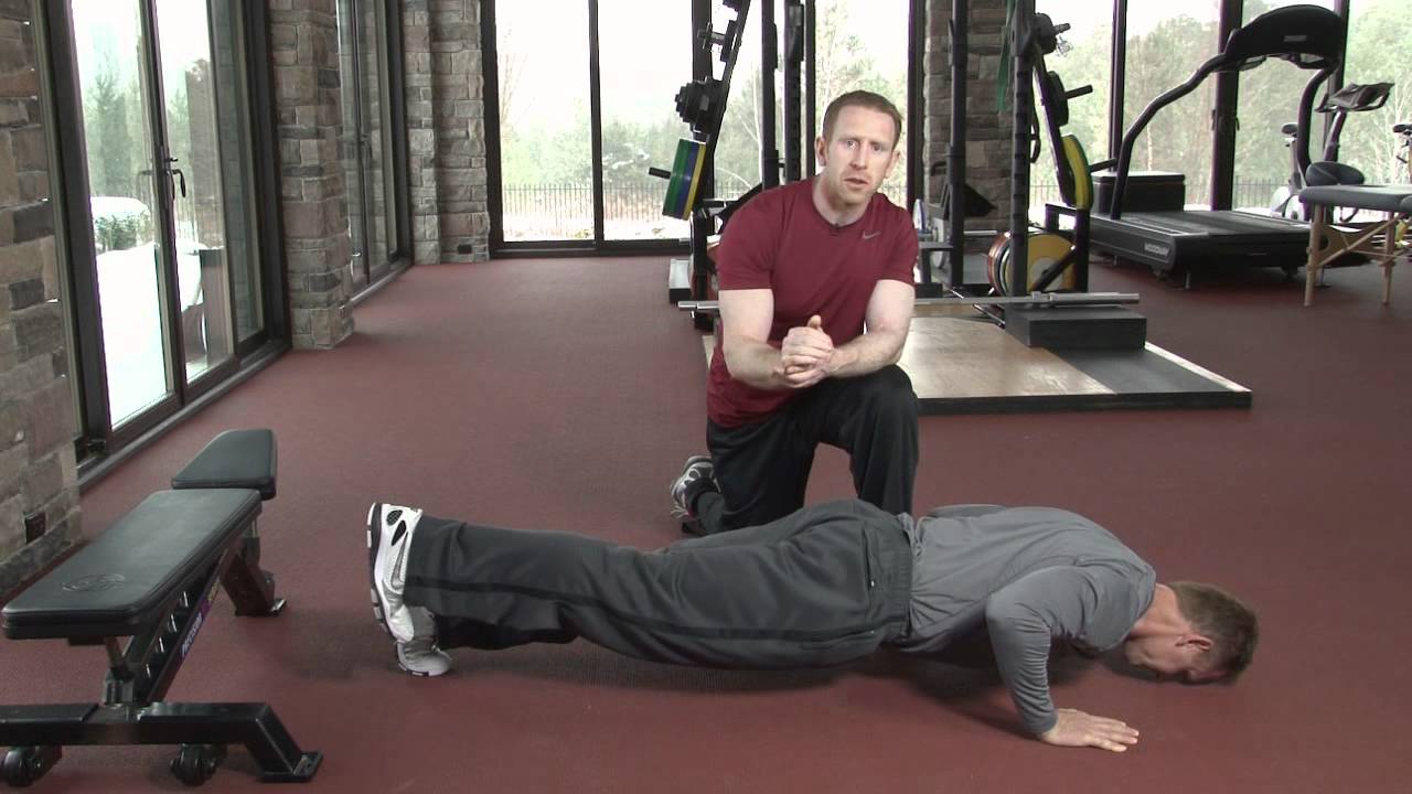 Gary Roberts Strength Training - Push Ups - YouTube