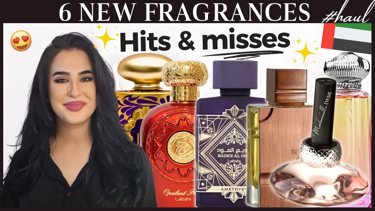 6 NEW FRAGRANCES ️ Opulent Red, Bade'e al Oud Amethyst, Anab, Amber Oud ...