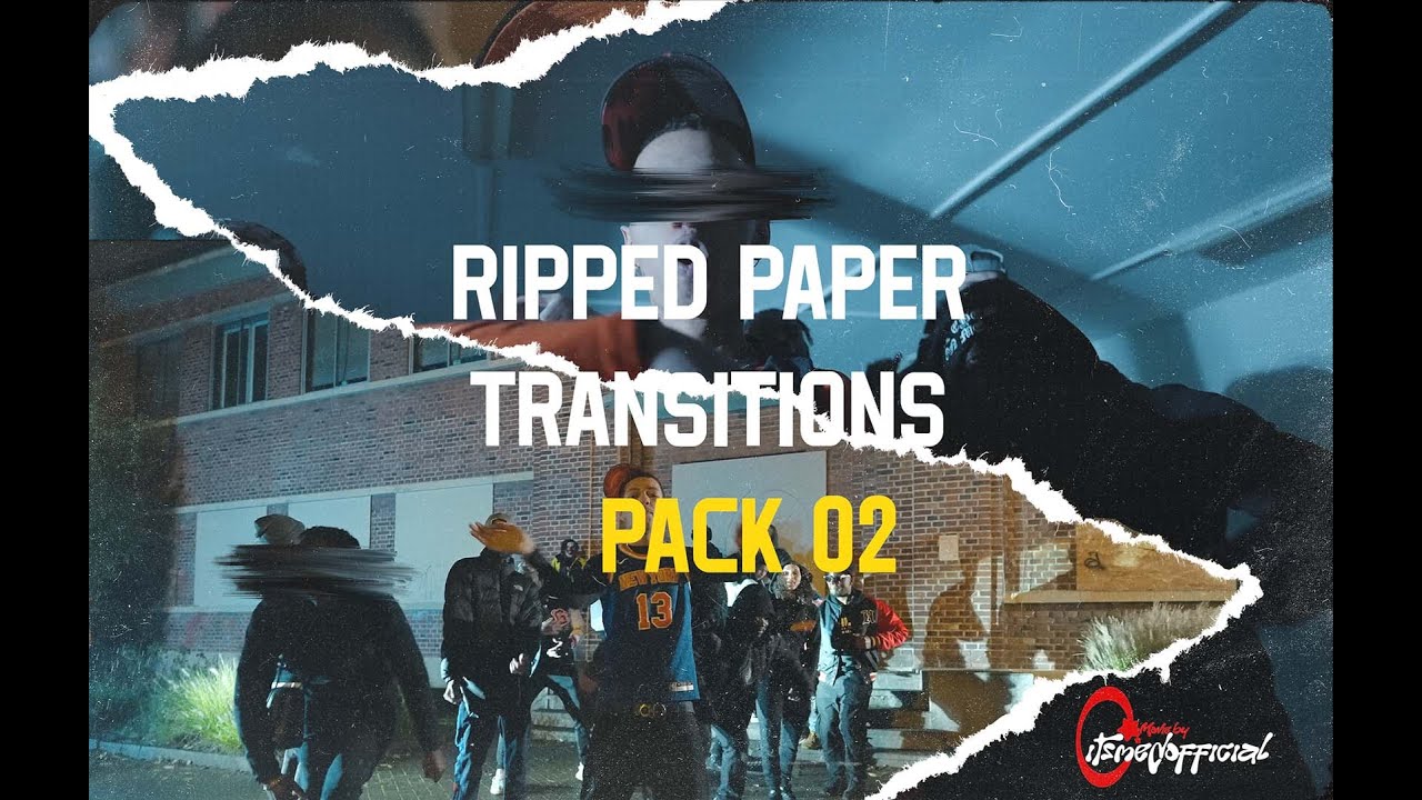 RIPPED PAPER TRANSITION PACK 02 - YouTube
