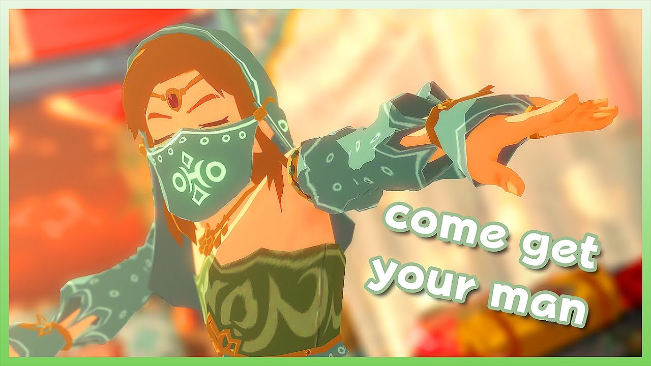 【MMD BotW 】『Gerudo Belly Dance』【Link】 - YouTube