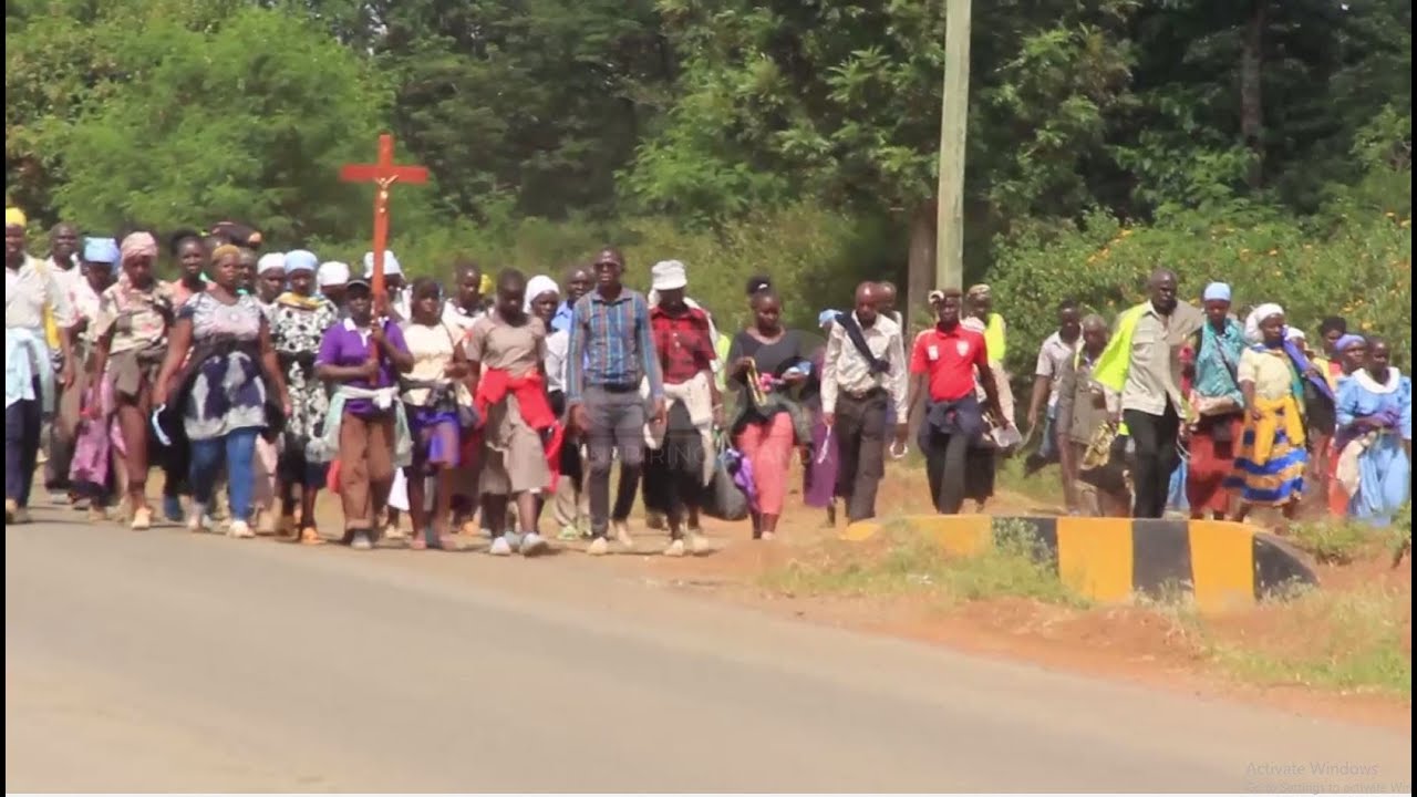 Kenyan pilgrim cross Malaba border - Team has so far covered 365kms of ...