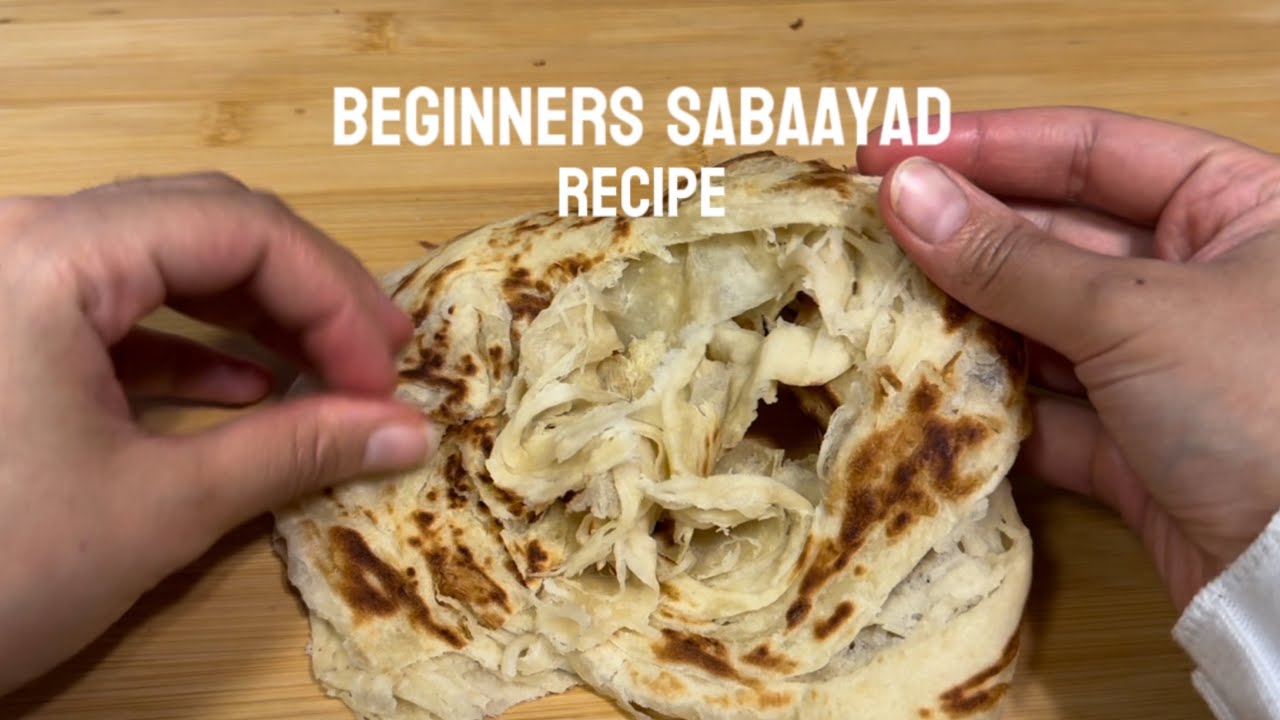 Sabaayad jileec - Somali flatbread (Beginner’s recipe) - YouTube