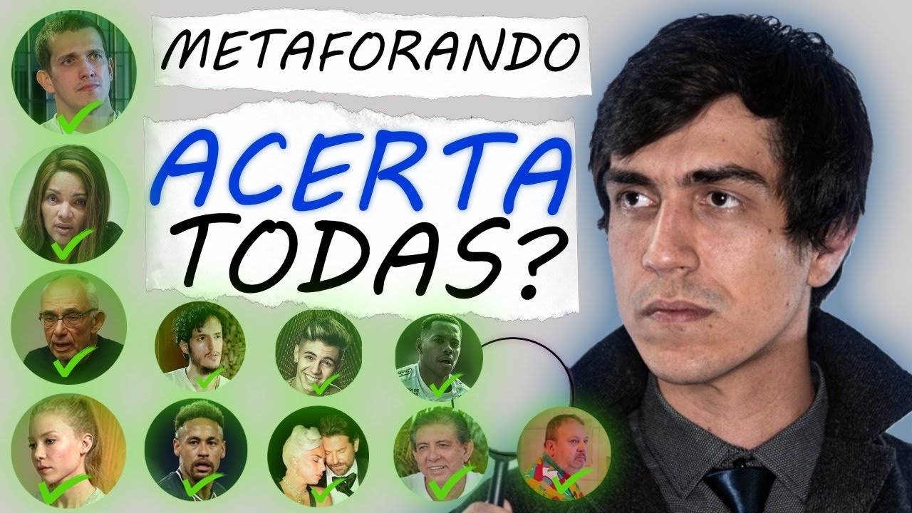 Metaforando Acerta todas as análises? (Linguagem Corporal - Metaforando ...