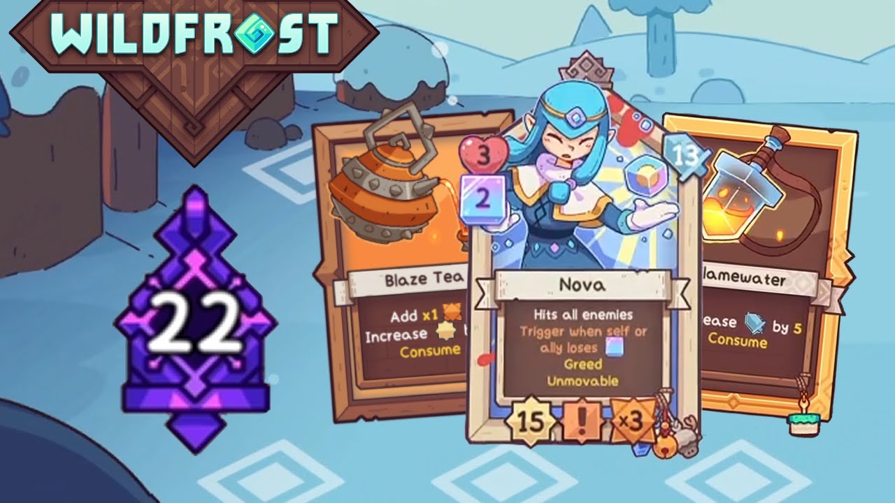 I was a Nova Doubter but she Slayyed | Storm Bell 22 Snowdweller [Wildfrost: Friends & Foes ...