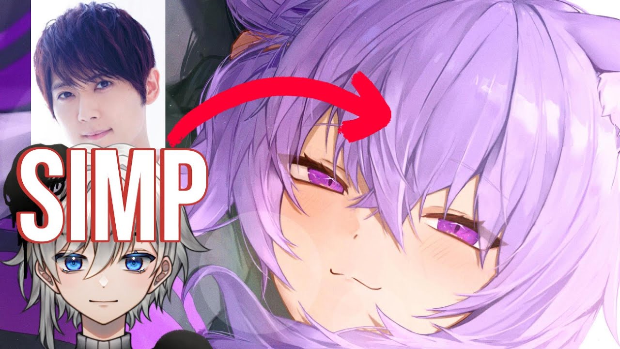 JAPANESE VOICE ACTOR SIMPS FOR VTUBER NEKOMATA OKAYU?! - YouTube