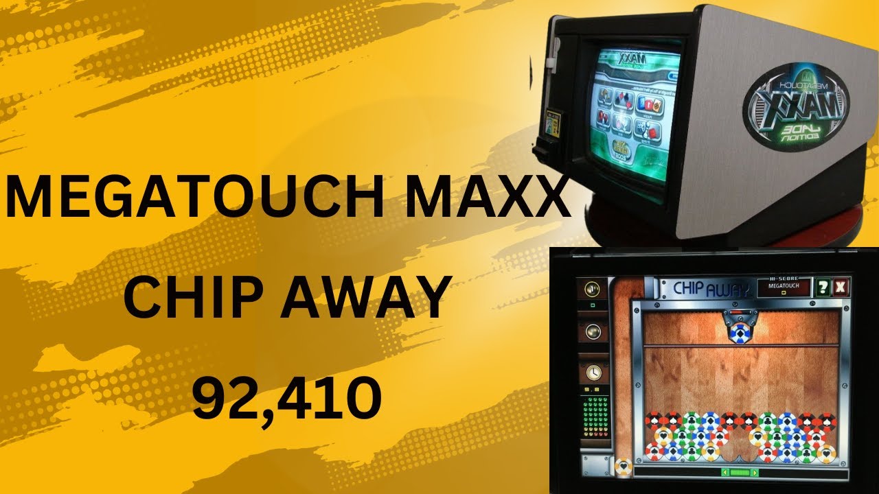CHIP AWAY ON REPAIRED MEGATOUCH MAXX #2 - YouTube
