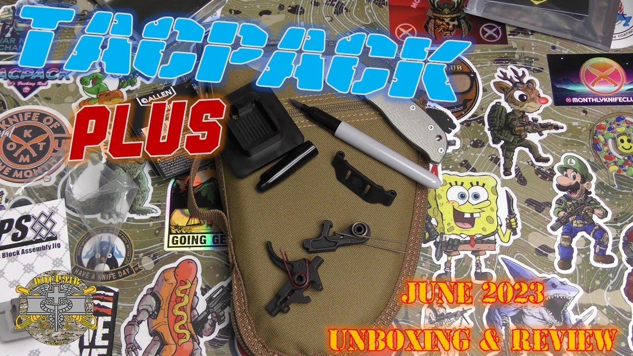 TacPack PLUS - June 2023 Unboxing & Review - YouTube