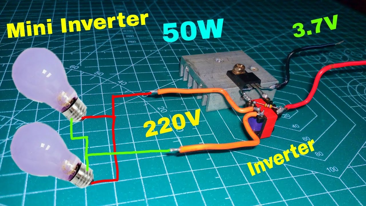 How to make mini inverter using old mobile charger #best #diy # ...