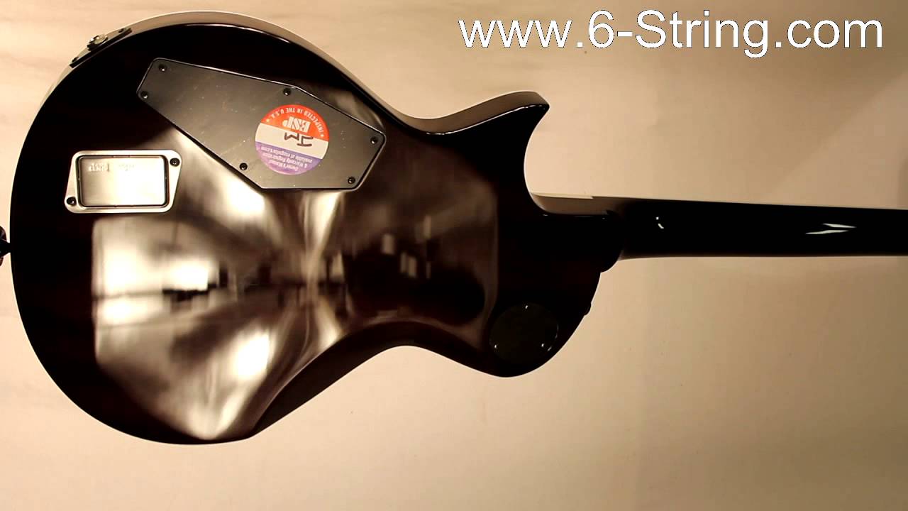 LTD Elite 2013 ECLIPSE-I Flamed Maple with EMG and Case - YouTube