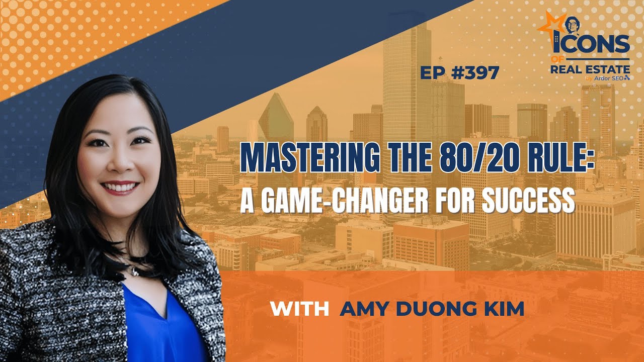 Mastering the 80/20 Rule: A Game-Changer for Success with Amy Duong Kim - EP 397 - YouTube