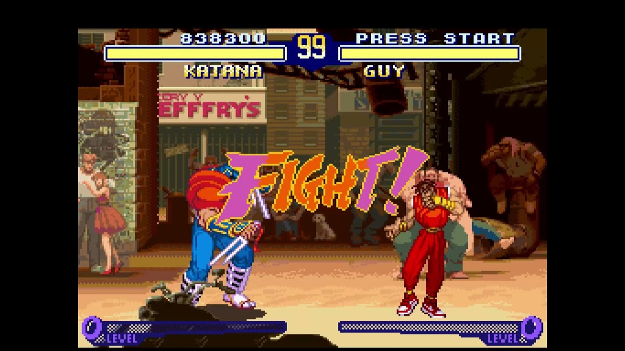 Street Fighter Alpha 2 (aka Street Fighter Zero 2) (SNES) Katana (aka Sodom) Longplay & Ending ...