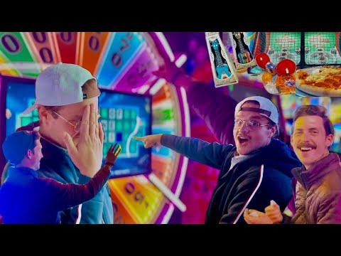 Dave & Busters & Pizza - YouTube