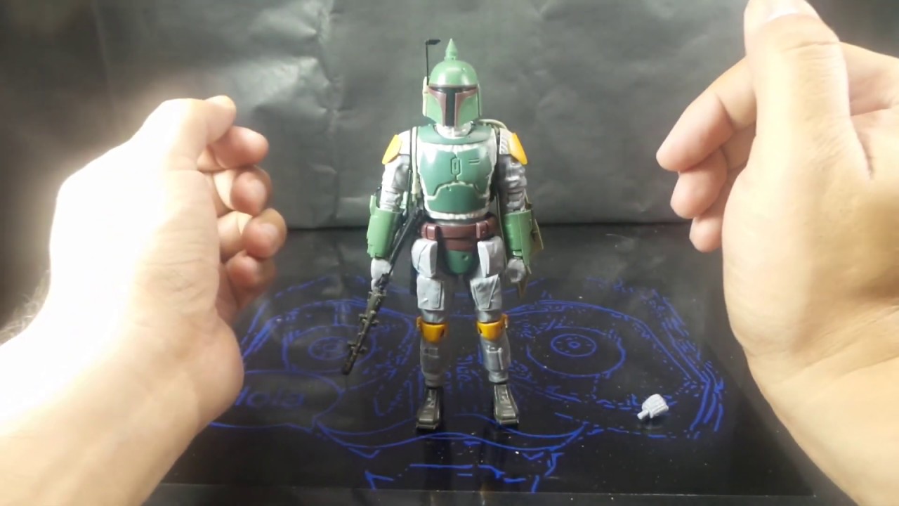 Bandai Star Wars Boba Fett 112 Scale model kit review - YouTube
