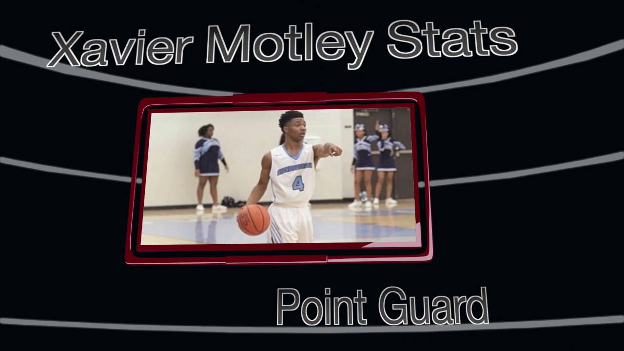 Xavier Motley 2016 Basketball Highlights - YouTube