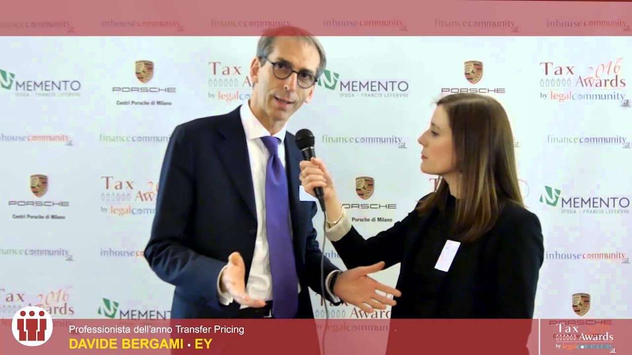 Davide Bergami - Tax Awards 2016 by legalcommunity.it - YouTube