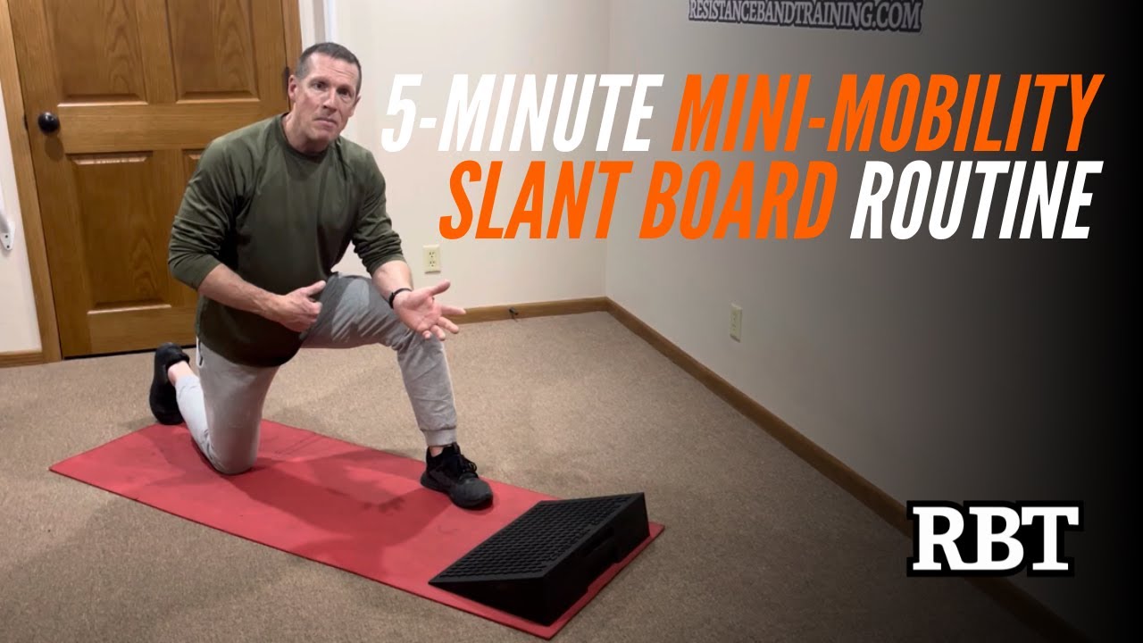 5-Minute Mini-Mobility Slant Board Routine - YouTube