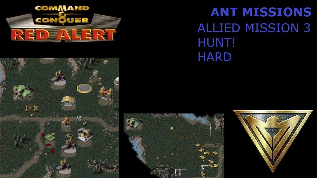Red Alert: Ant Missions - Allied Mission 3: Hunt! (Hard) - YouTube