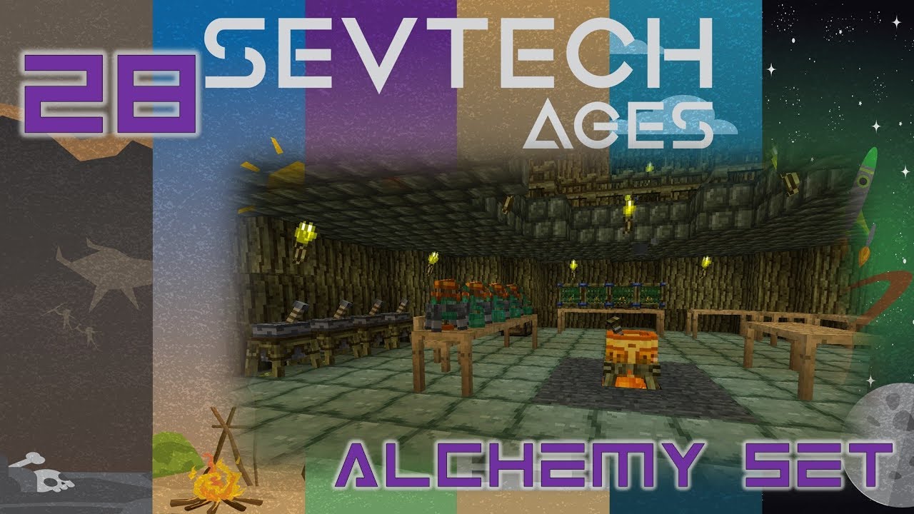 SevTech Ages - 28 - Alchemy Set - YouTube