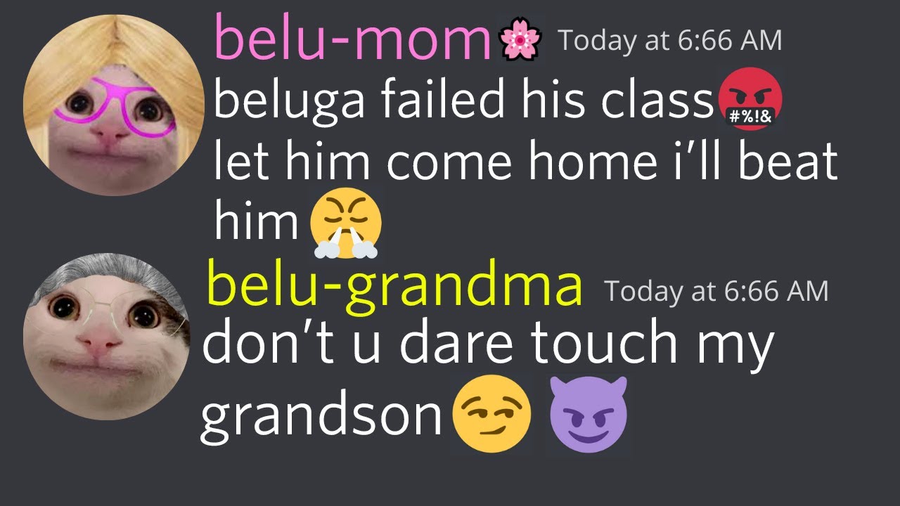 When Your Grandma Have Your Back...| Beluga - YouTube