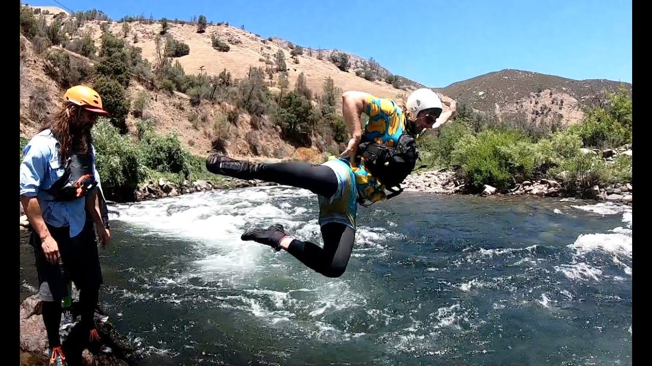 Mini-Rafts on The Merced River - YouTube
