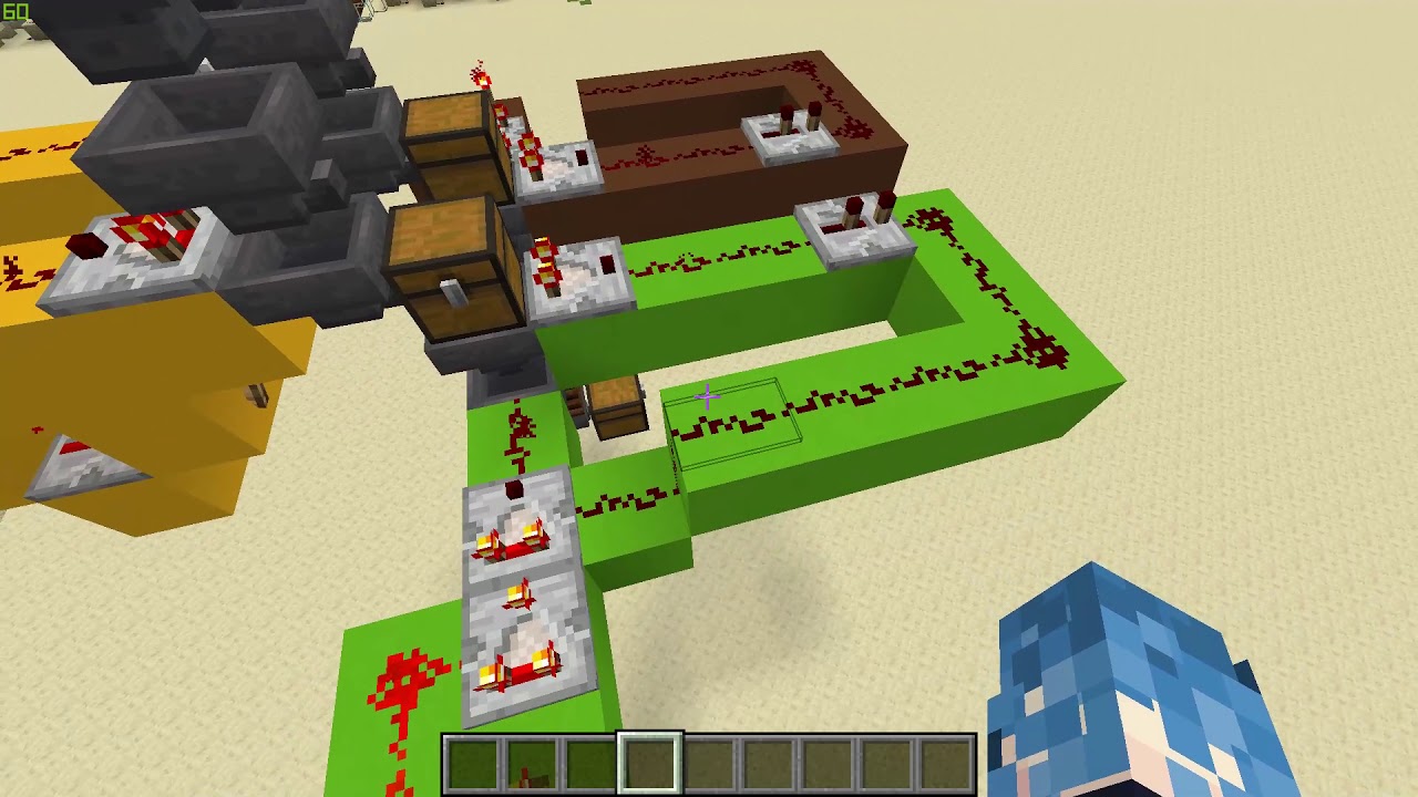 Minecraft Auto Composter with Item Sorter - YouTube