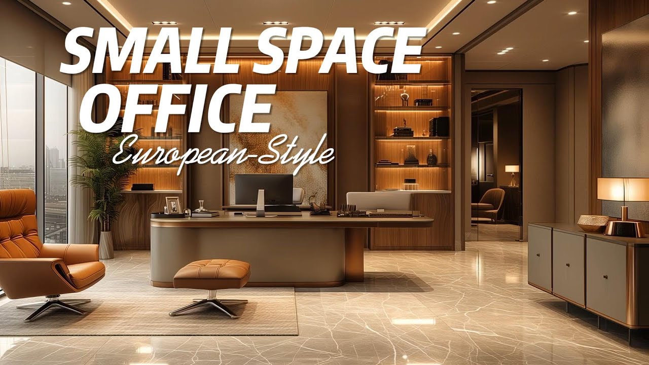 Ultimate Guide to Small Office European Design! (With Commentary) - YouTube