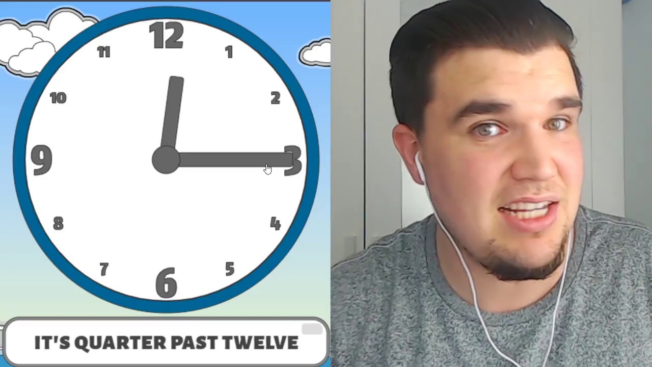 3rd and 4th grade lets tell the time part 1 - YouTube