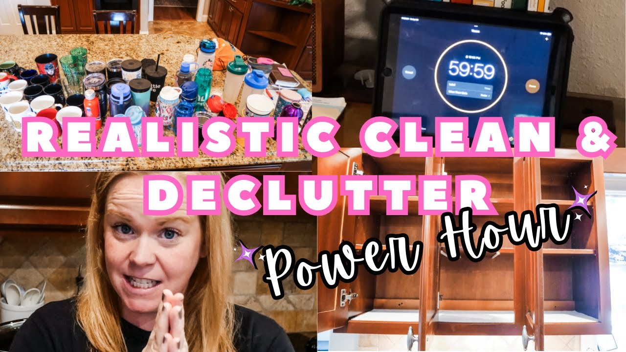 NEW CLEAN AND DECLUTTER WITH ME | CLEANING MOTIVATION | POWER HOUR |Ana ...