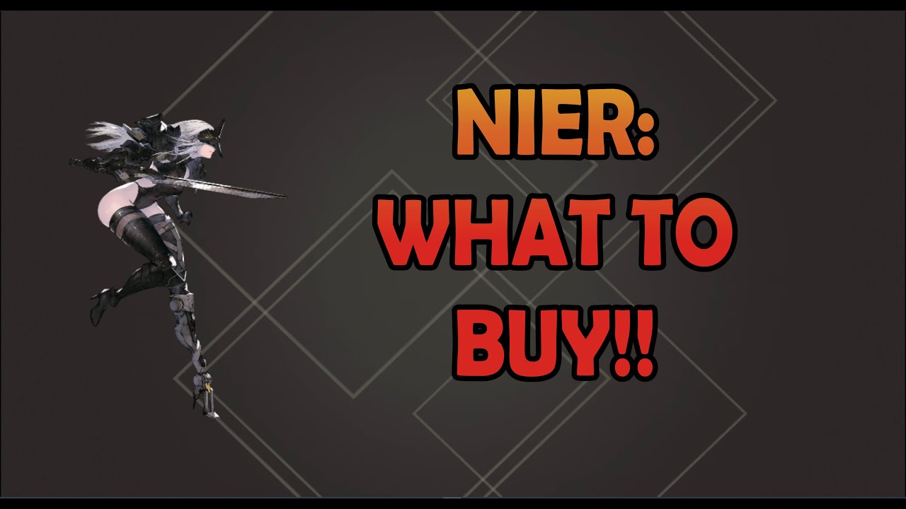 Nier Reincarnation: What to buy from the Premium Shop! - YouTube