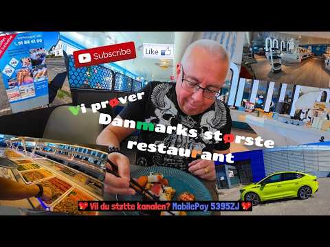 ️VI PRØVER DANMARK'S STØRSTE BUFFET RESTAURANT ️DET ER FOR VILDT DET ...