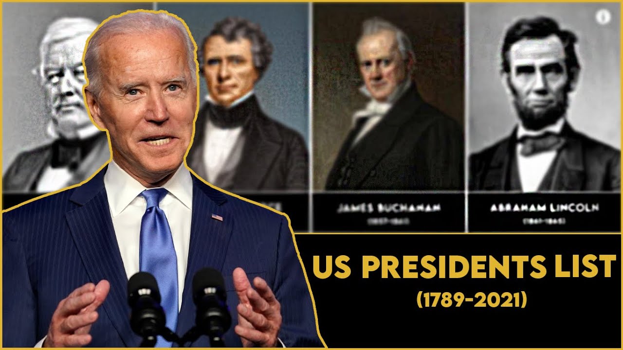 Comparison : U.S. Presidents (1789-2021) | 4K - YouTube