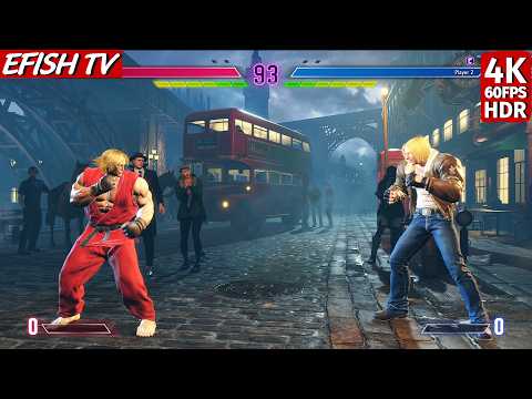 Ken vs Terry (Hardest AI) - Street Fighter 6