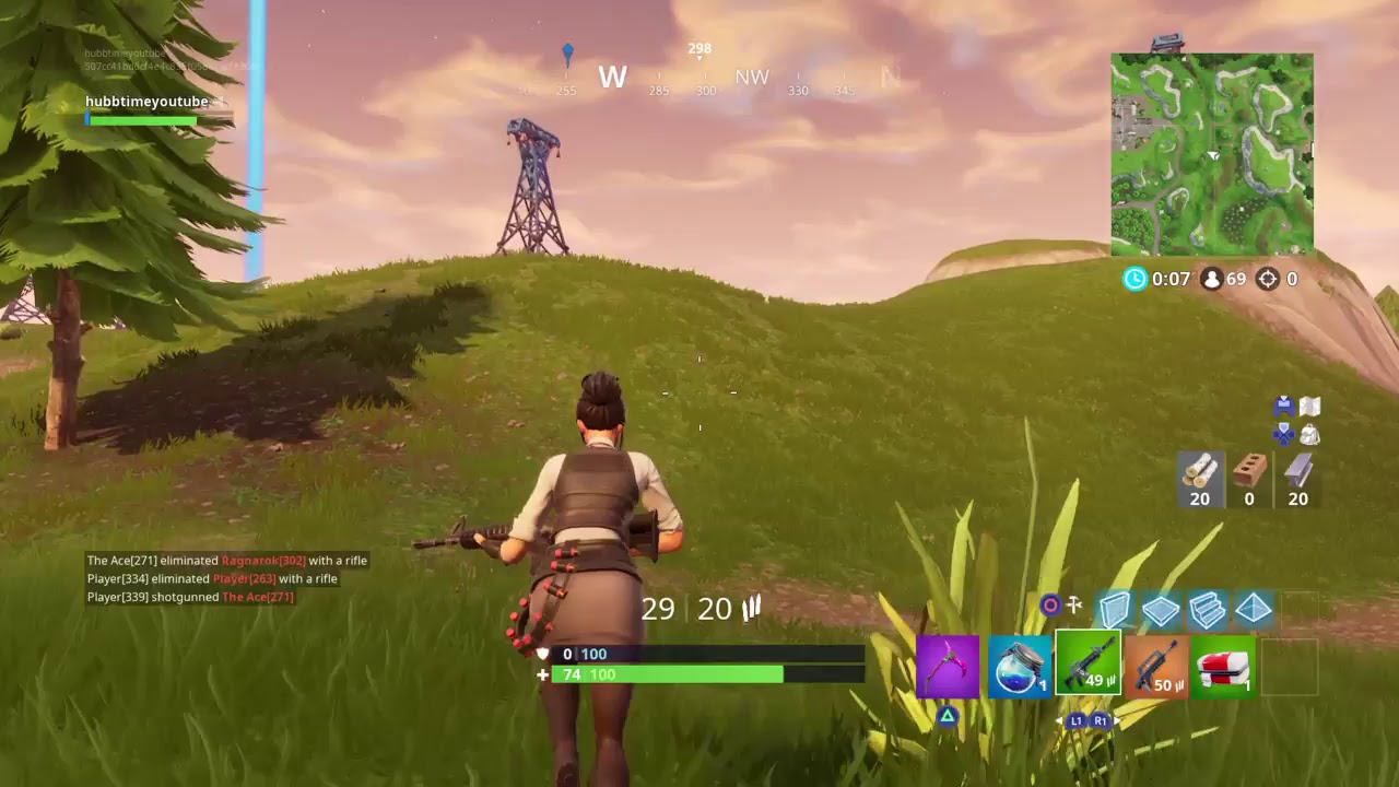 Night time fortnite - YouTube