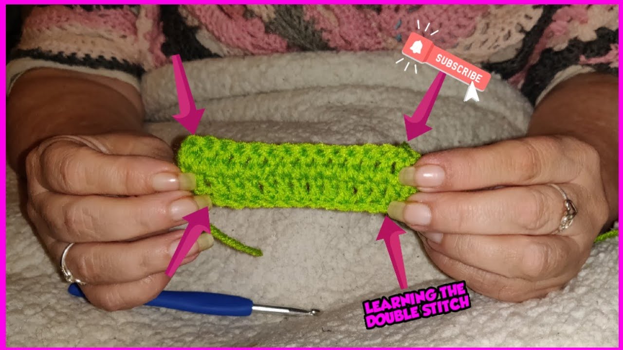Let's Learn How To Make A Double Stitch! - YouTube