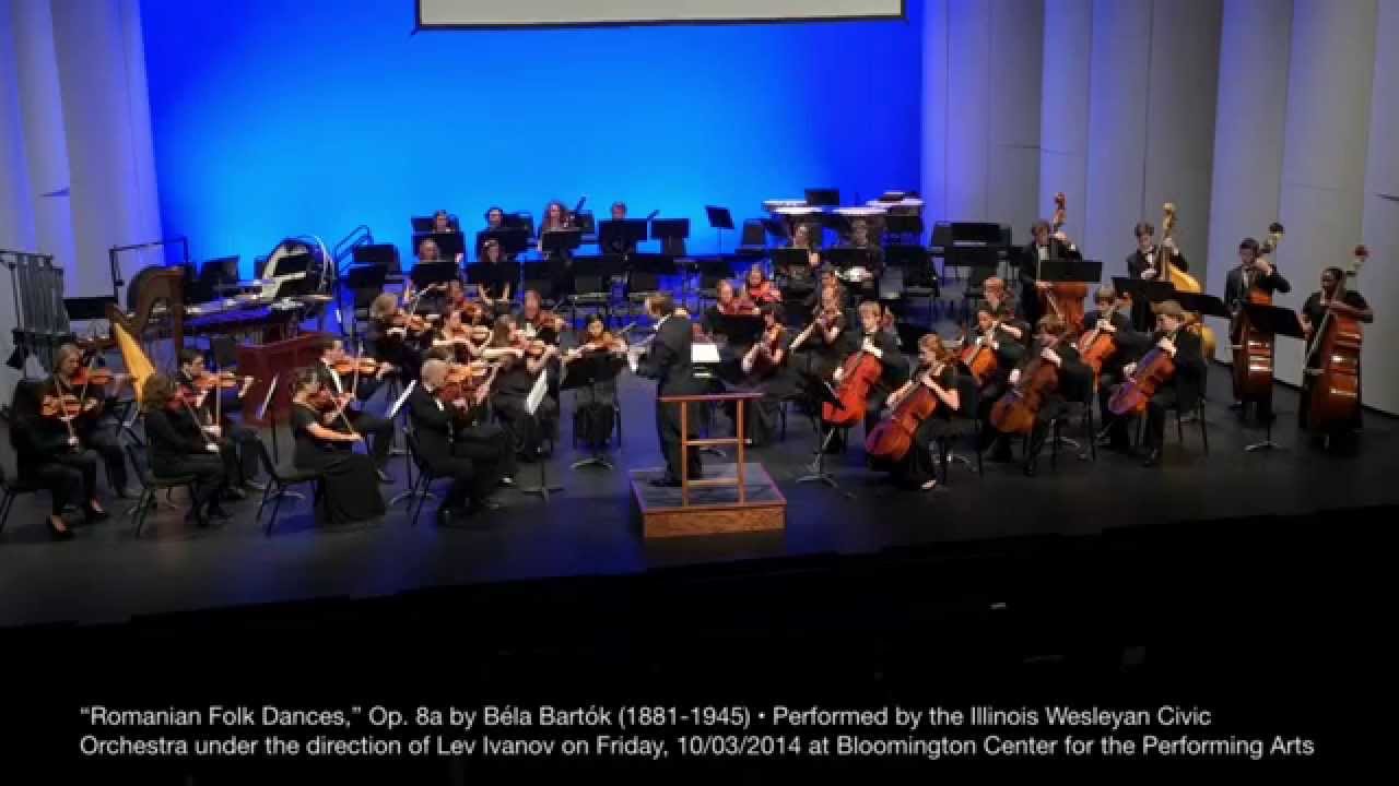 3. “Romanian Folk Dances,” Op. 8a by Béla Bartók (1881-1945) - YouTube