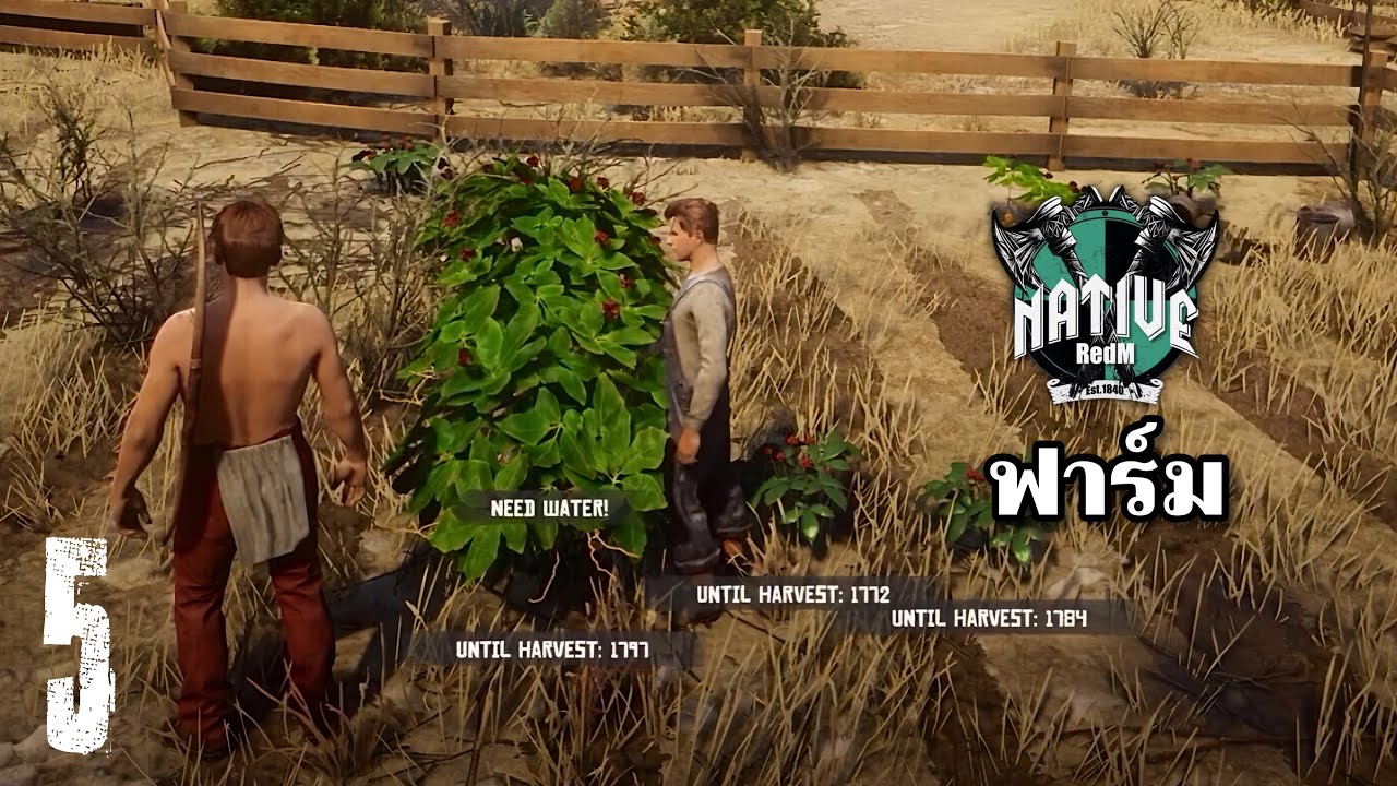 ฟาร์ม #5 | Native RedM (End) - YouTube