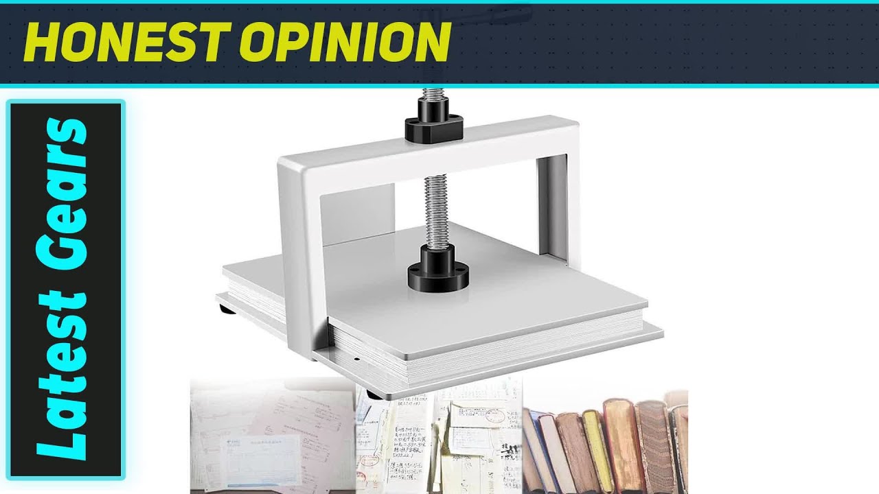 Steel Notes Flattening Machine: The Ultimate 1500kg Manual Book Press ...