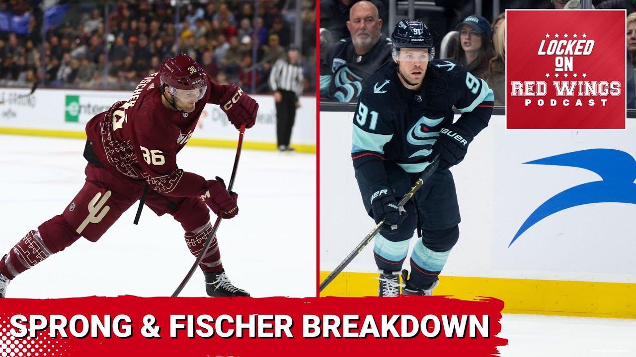 Daniel Sprong & Christian Fischer Breakdown | Nate Danielson Signs ELC ...