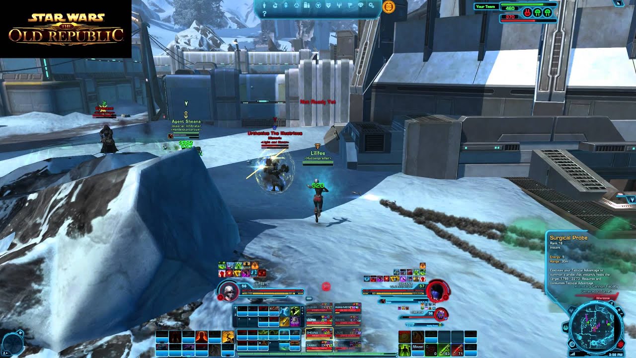 SWTOR T3 M4 Mini PvP Operative Medicine 2015 04 25 9/13 The Civil War ...