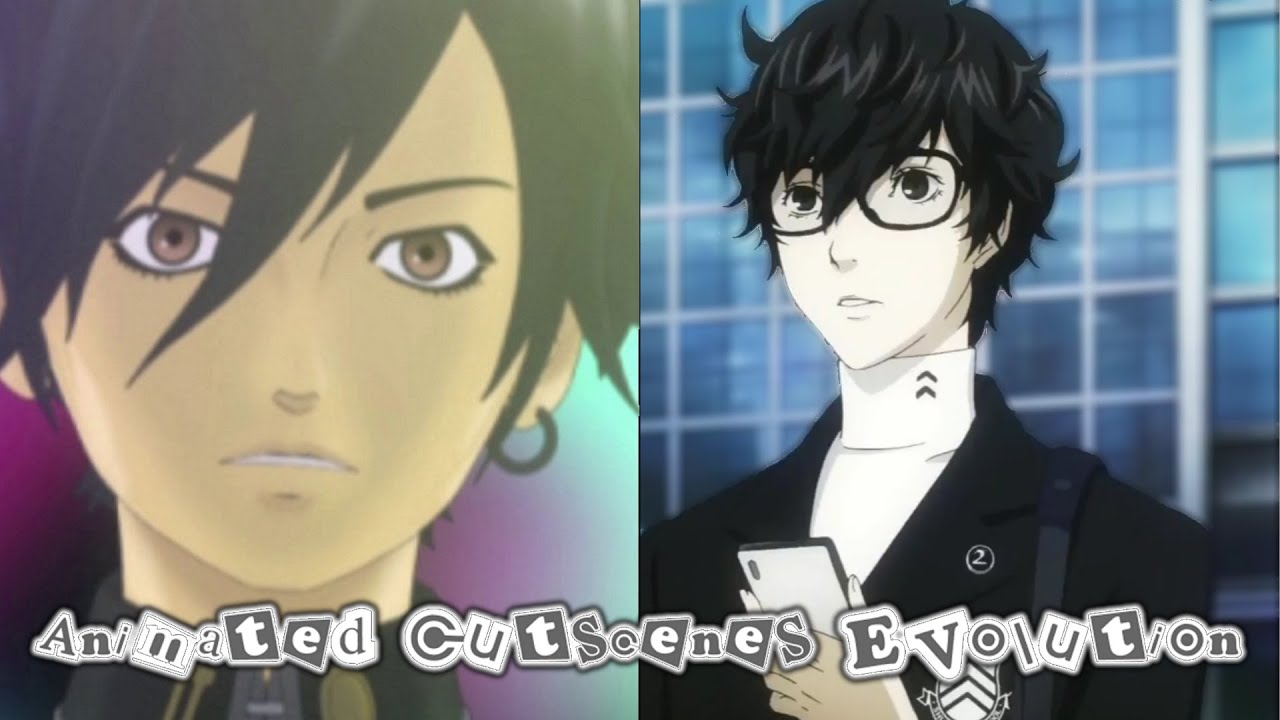 EVOLUTION OF ANIMATED CUTSCENES - PERSONA - YouTube