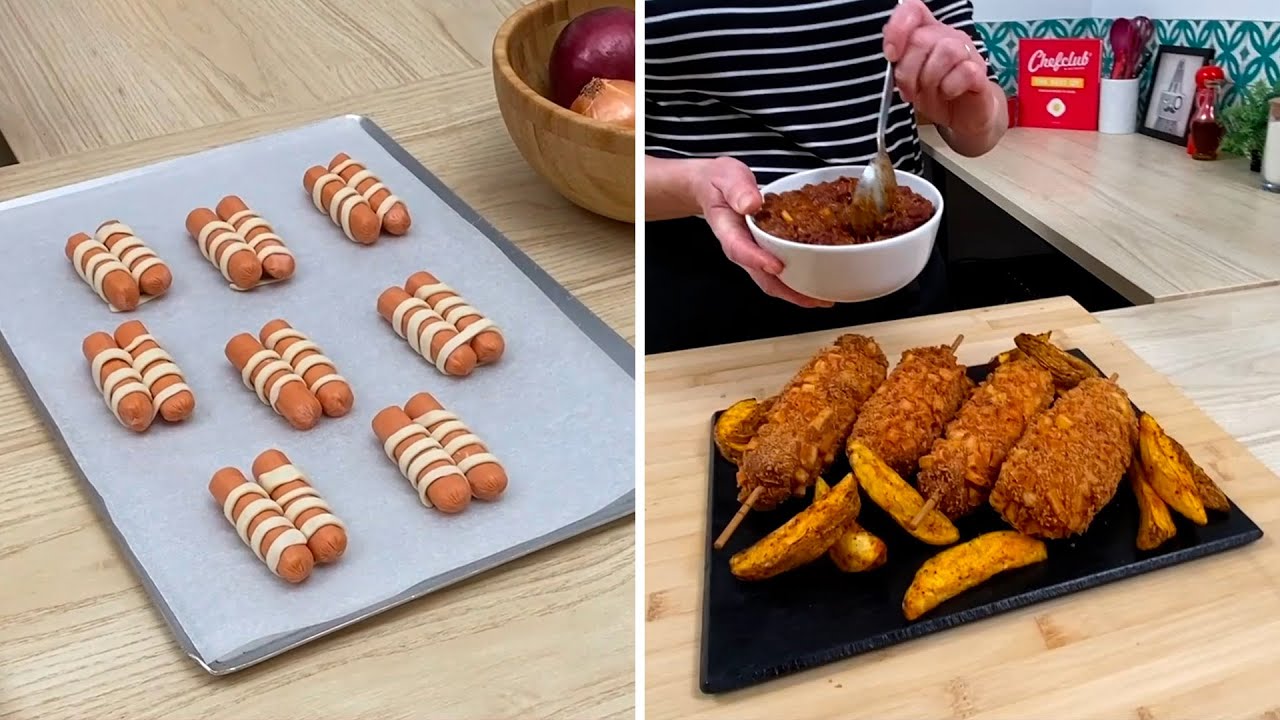 SNACKS de TV 📺🌭 ¡3 recetas ideales para una buena serie! - YouTube