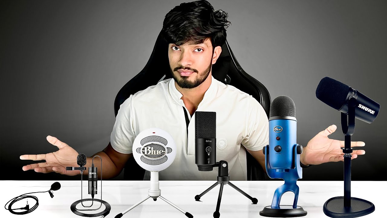 Best Mic For YouTube Videos In 2024 | Full Comparison - YouTube