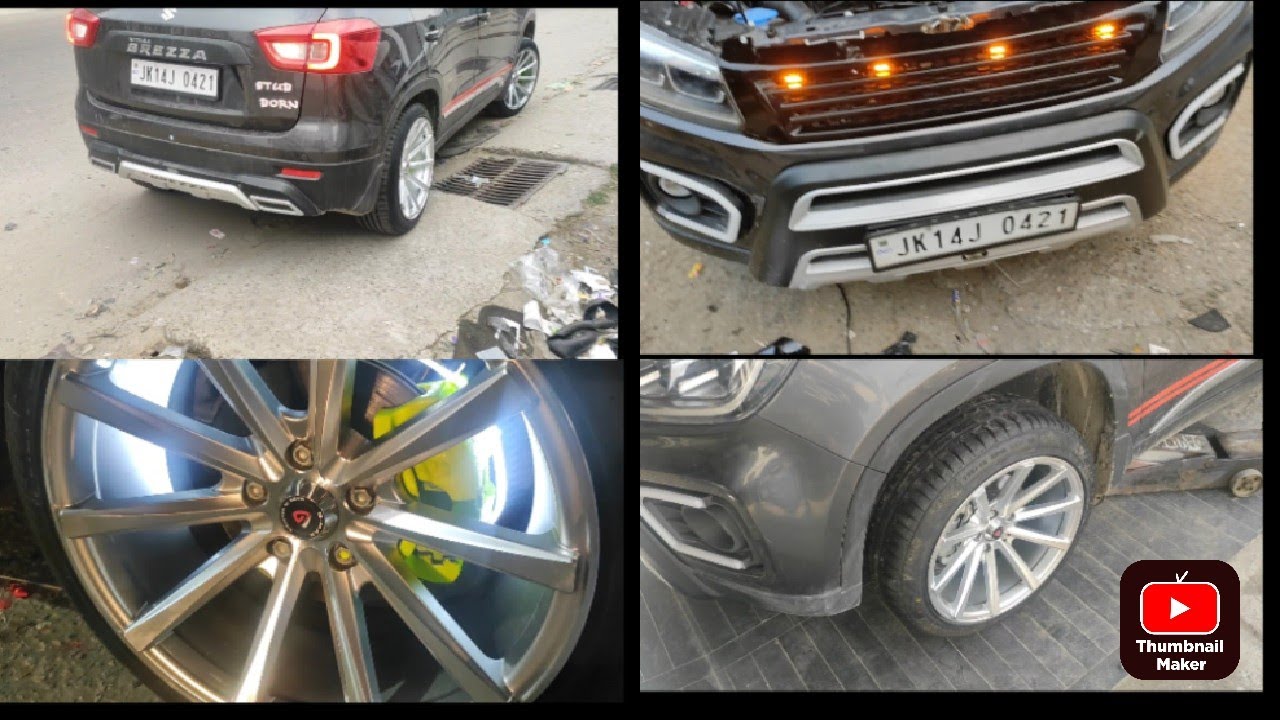 Modified Breeza/Quickway Modifications/18" Alloy/Grill Led Light/Alloy ...